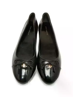 Tory Burch Cap-toe Bow Ballet Flats