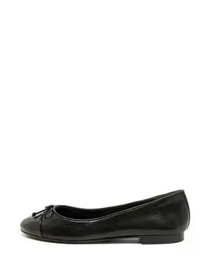 Tory Burch Cap-toe Bow Ballet Flats