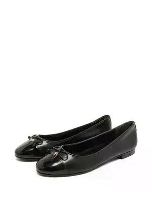 Tory Burch Cap-toe Bow Ballet Flats