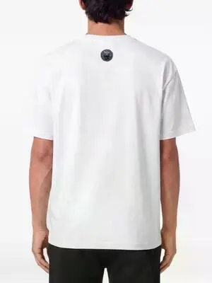 PLEIN SPORT Tiger-print Logo-print T-shirt