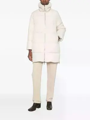 DUNO Quilted High-neck Coat