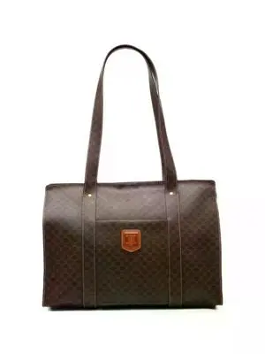 Celine Macadam Coated Canvas Tote Bag