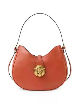 Versace Emblème Nappa Bag - Orange