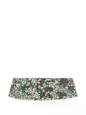 Dries Van Noten Floral Gobelin Belt - Neutrals