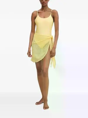 Karl Lagerfeld Logo-plaque Swimsuit