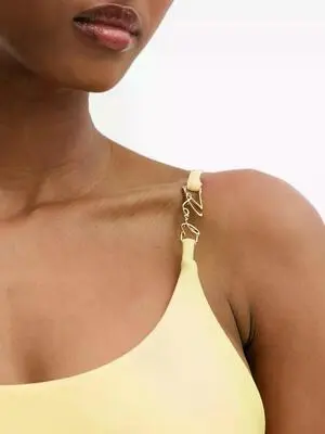 Karl Lagerfeld Logo-plaque Swimsuit