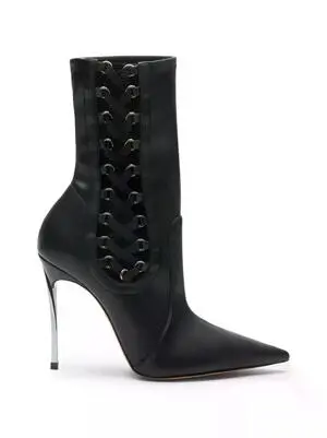 Casadei Superblade Tempest Lace-up Ankle Boots