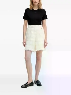 Karl Lagerfeld Logo-embroidered T-shirt
