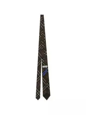Burberry Burberry Silk House Check Neck Tie Brown