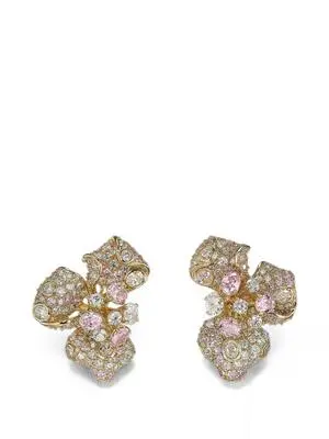 ANABELA CHAN Candy Orchid Diamond Earrings