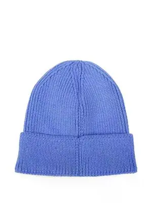 The North Face Logo-patch Ribbed Beanie Hat