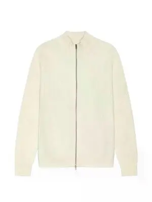 LES DEUX Ribbed Zip-up Jacket