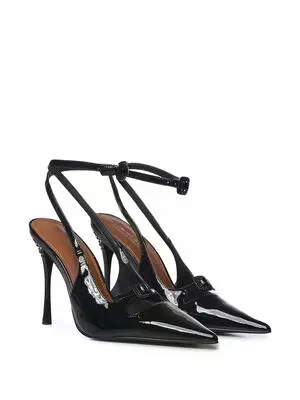 Kurt Geiger Pointed Toe Buckled Court Heels