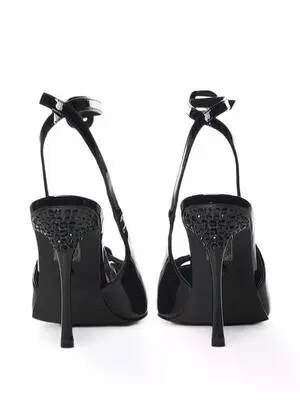 Kurt Geiger Pointed Toe Buckled Court Heels