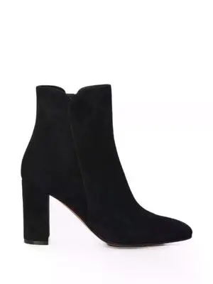 GIANVITO ROSSI Lisa Suede Ankle Boots