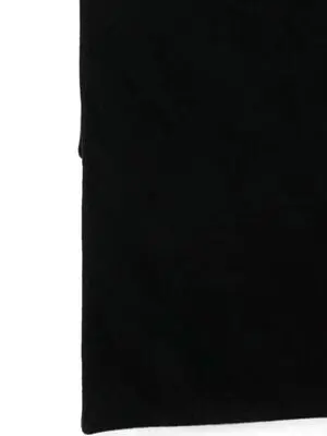 RIER Logo-patch Fleece Scarf
