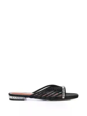 Kurt Geiger Crystal Embellished Flat Mules