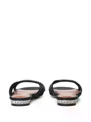 Kurt Geiger Crystal Embellished Flat Mules