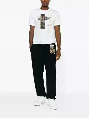 Moschino Logo-patch T-shirt