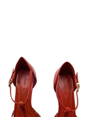 Zimmermann Braided T-strap Pumps