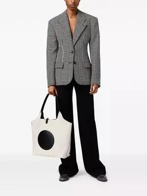 Stella McCartney Prince Of Wales Check Wool Blazer