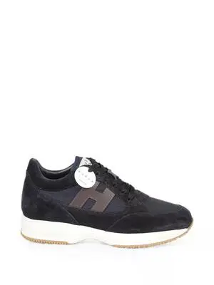 Hogan Panelled Logo Patch Sneakers
