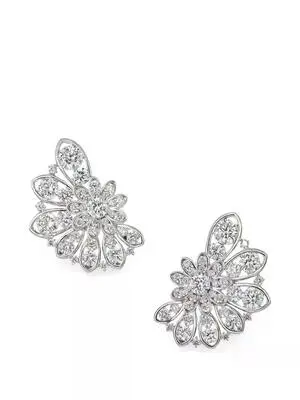 ANABELA CHAN Pinecone Diamond Earrings - Silver