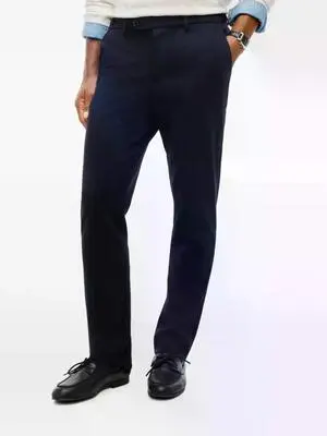 Tommy Hilfiger Logo Plaque Slim-fit Trousers