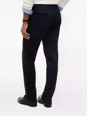 Tommy Hilfiger Logo Plaque Slim-fit Trousers