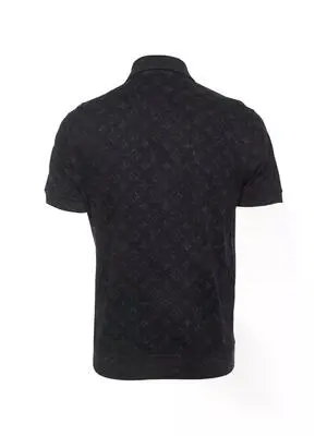 LOUIS VUITTON Monogram Knit Polo Shirt
