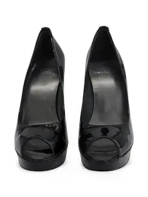STUART WEITZMAN Peep-toe Platform Pumps