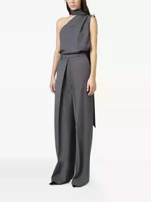 Giuseppe Di Morabito Wrap-detail Wide-leg Trousers