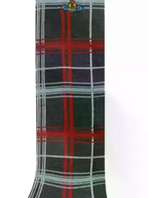 VIVIENNE WESTWOOD Multicheck High Sock