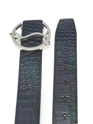 CHRISTIAN LOUBOUTIN Cl Logo Reversible Belt