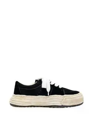 Mihara Yasuhiro Eric Og Sole Overdyed Mix-material Low-top Sneakers