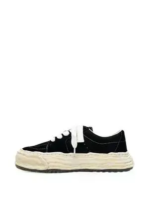 Mihara Yasuhiro Eric Og Sole Overdyed Mix-material Low-top Sneakers