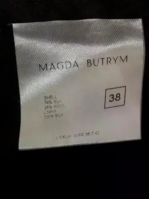 Magda Butrym Satin Straight-fit Trousers
