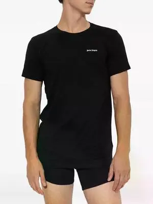 Palm Angels Logo-print T-shirt - Black