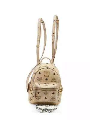 Mcm Mini Stark Visetos Backpack