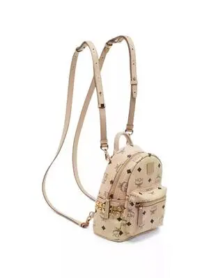 Mcm Mini Stark Visetos Backpack