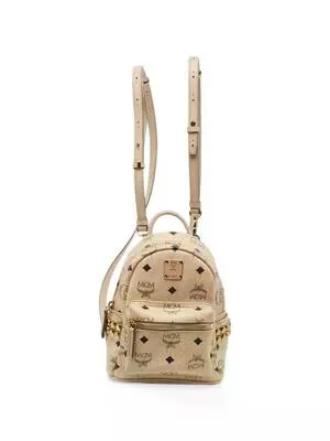 Mcm Mini Stark Visetos Backpack