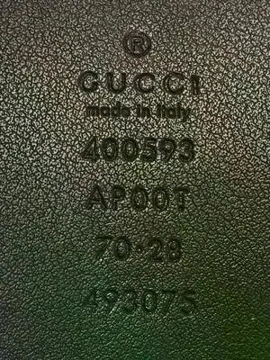 Gucci Gg Marmont Leather Belt