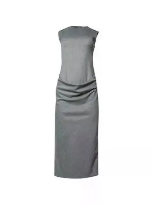 Burc Akyol Caryatid Wool Maxi Dress