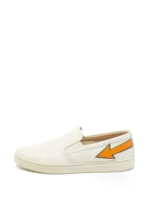 Prada Linea Rossa Slip-on Sneakers - White