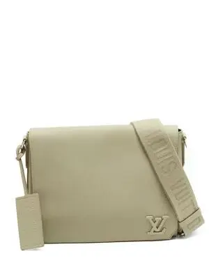 LOUIS VUITTON Takeoff Aerogram Messenger Bag Green