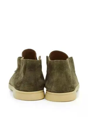 Loro Piana Open Walk Desert Boots - Green