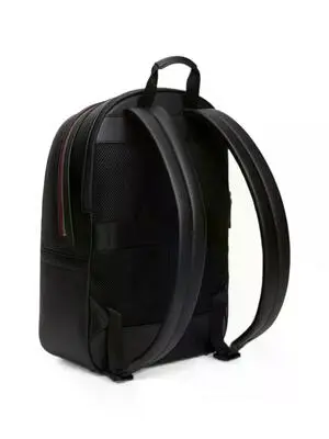 Tommy Hilfiger Grained-texture Logo-plaque Backpack