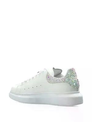 Alexander McQueen Oversized Crystal-embellished Sneakers