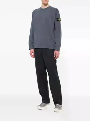 Stone Island 6100057 Heavy Organic-coton Jersey Sweatshirt - Grey