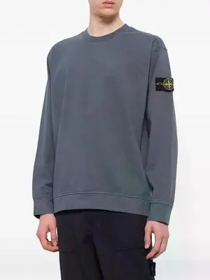 Stone Island 6100057 Heavy Organic-coton Jersey Sweatshirt - Grey